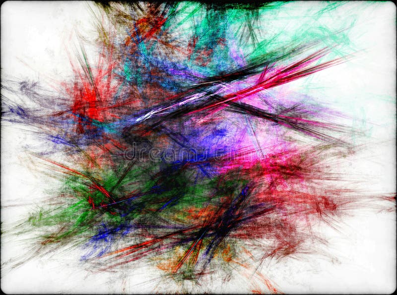 Digital Abstract Artwork stock illustration. Illustration of culture ...