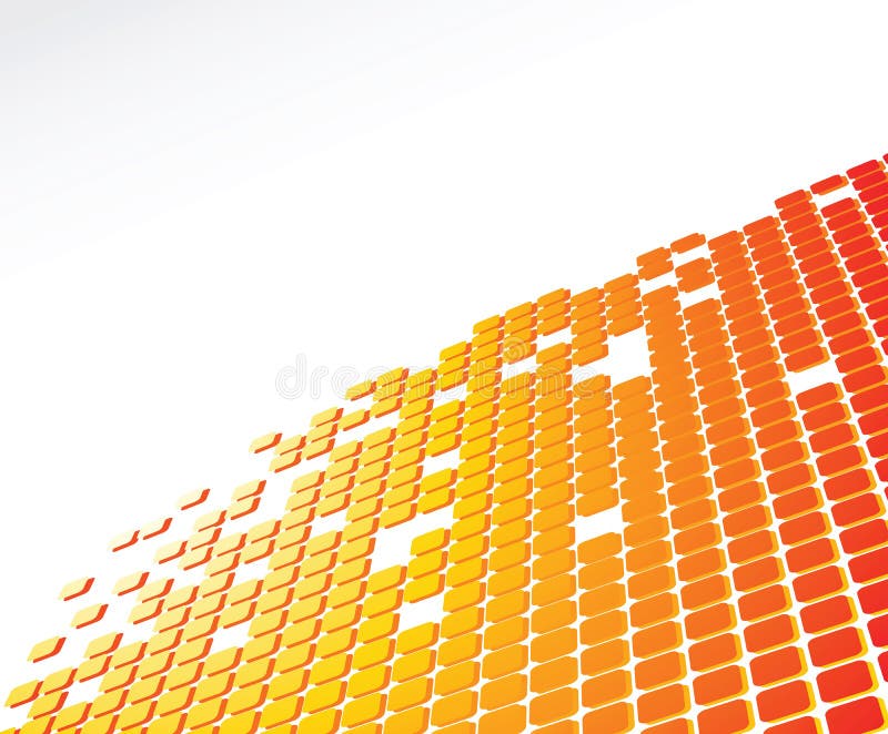 White Paper Hexagon Target Labels Orange Stripes B Stock Vector ...