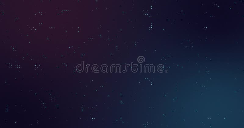 Digital Abstract Background Animation of Blue Pueple Pixel Dot ...