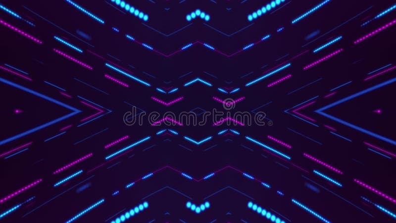 Abstract Neon Lights Background Stock Video - Video of color, lights ...