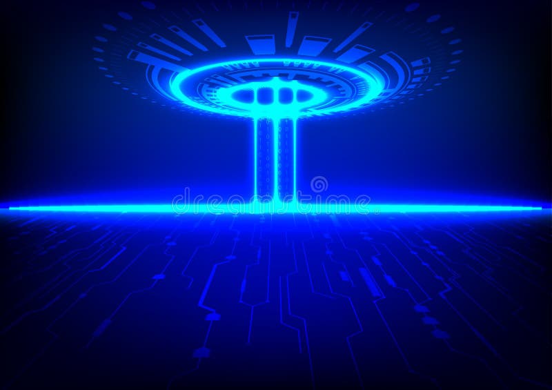 Digital Abstract Background Style Circuit BoardHitech Technology Style ...