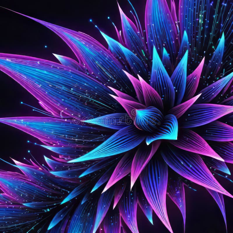 Digital Abstract Background of Technology Colors, Neural Networks and ...