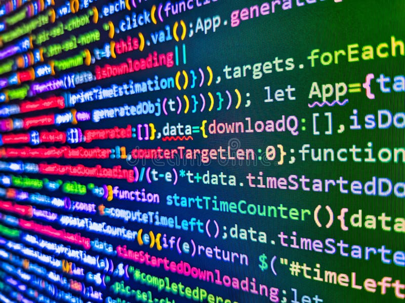 Digital Abstract Bits Data Stream, Cyber Pattern Digital Background. Freeware Open Source ...