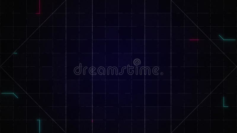 Digital Abstract Blue Background.Seamless Loop Futuristic Particle Beam Stream, Digital Data ...
