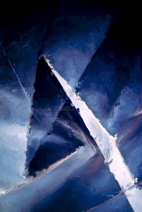 Digital abstract Painting stock illustration. Illustration of abstract ...