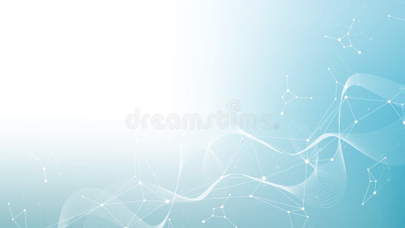 Digital Abstract Connection Dots And Lines Network Connection Structure Technology Polygonal