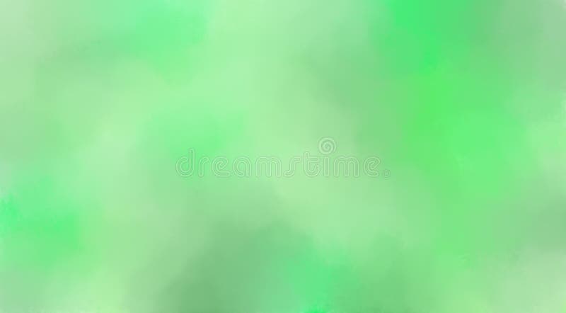 Digital Abstract Drawing in Green Tones Art Painting Drawn Stock ...