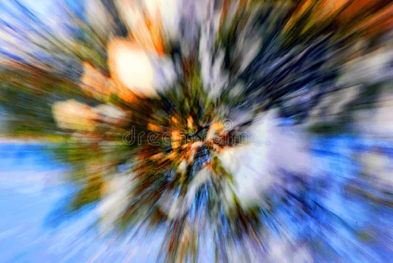 Digital Abstract: Exploding Flowers Stock Image - Image of exploding ...