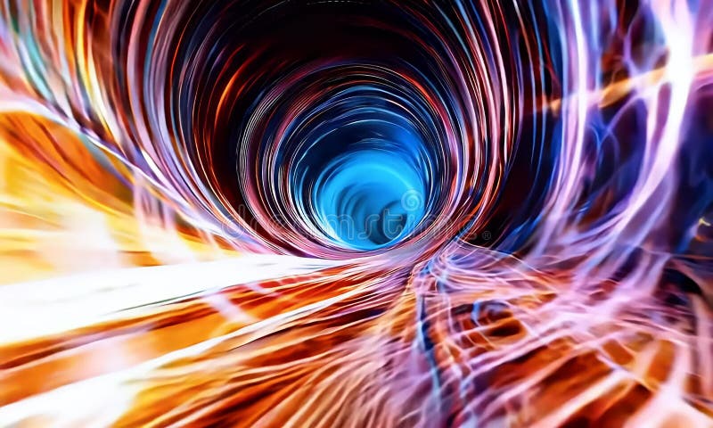 Abstract Swirling Vortex of Colors Stock Video - Video of vivid, whirl ...