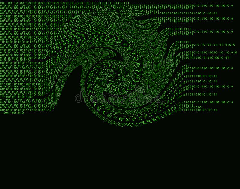 Hacker Attack Binary Code 3 Swirl Stock Image Image Of Network Abstract 158526589 1302