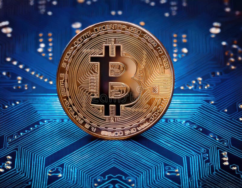 Digital Abstract Image of Interconnected Glowing Blue Blocks Forming a ...