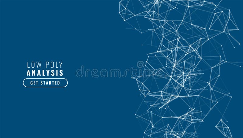 Digital Abstract Lines Connection Background Design Stock Vector ...