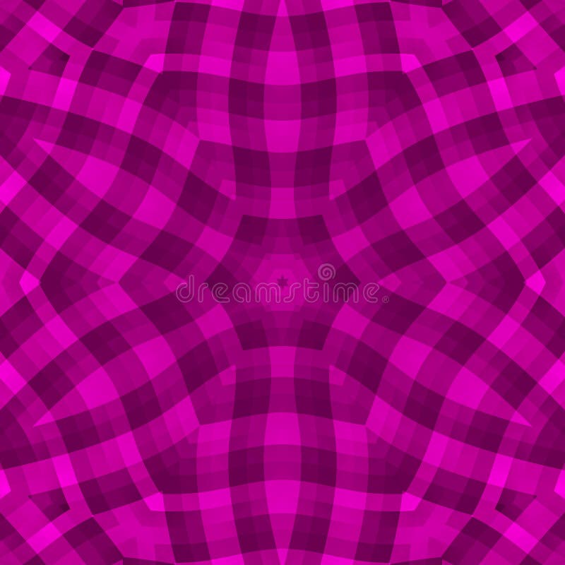 Digital Abstract Mandala Computer Background Stock Illustration ...