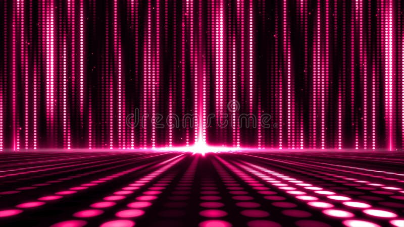 Digital Abstract Motion Light Dots Pattern Background for Stage Design ...