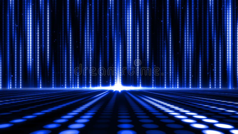 Digital Abstract Motion Light Dots Pattern Background for Stage Design ...