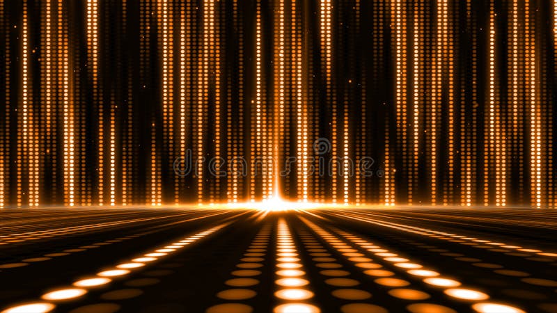 Digital Abstract Motion Light Dots Pattern Background for Stage Design ...