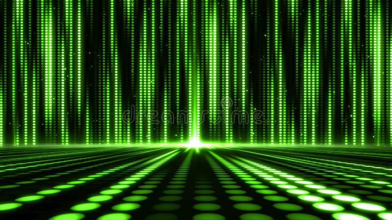 Digital Abstract Motion Light Dots Pattern Background for Stage Design ...