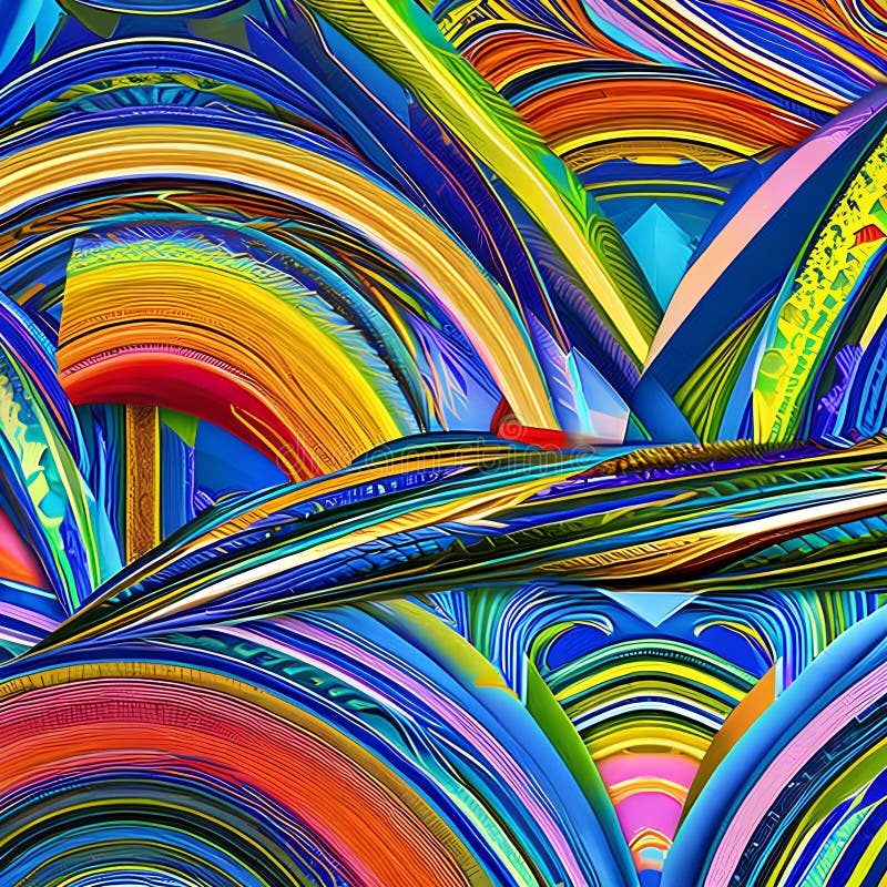1670 Digital Abstract Patterns: a Futuristic and Mesmerizing Background ...