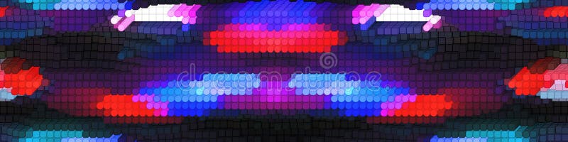 Digital Pixel- Art Decoration. Color Abstract Background Stock ...