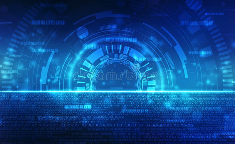 Digital Abstract Technology Background, Futuristic Background ...