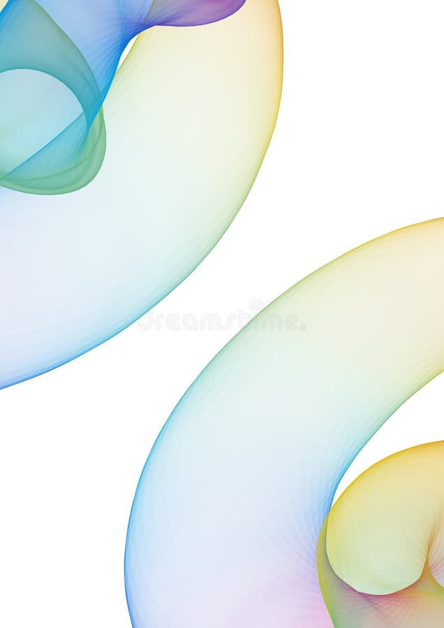 DIgital Abstract White Background with Light Transparency Colorful ...