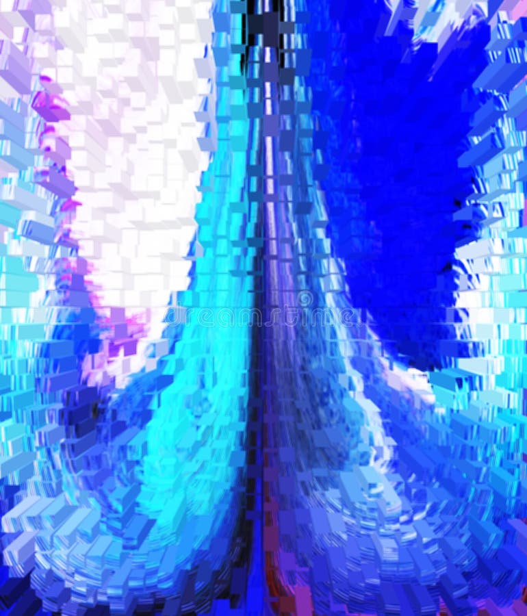 Digital Abstraction. Abstract. Graphic. Abstraction Stock Illustration ...