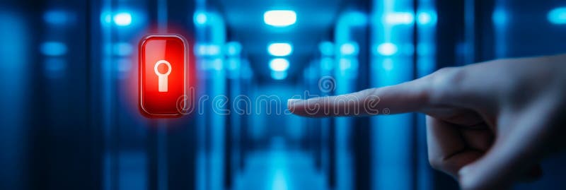 Digital Access Control System Cybersecurity Data Protection Network ...