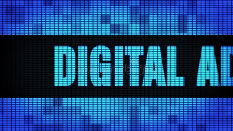 Digital Advertising Front Text Scrolling LED Wall Pannel Display Sign ...