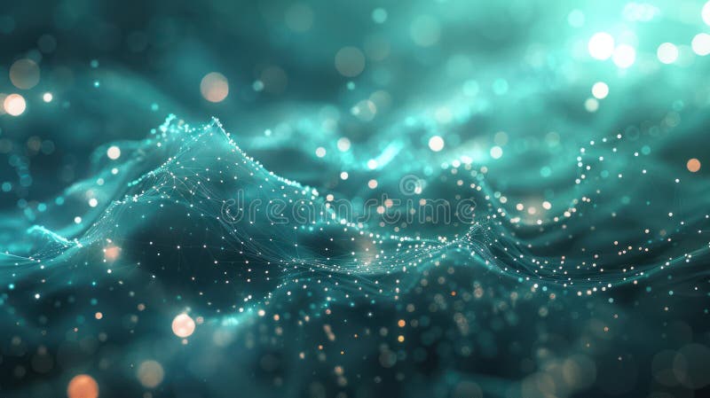 Digital Age: Abstract Ultrawide Background with Modern Technology Stock ...