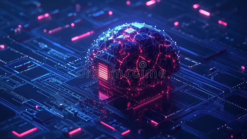 4,229 Ai Chip Technology Blue Background Stock Photos - Free & Royalty ...