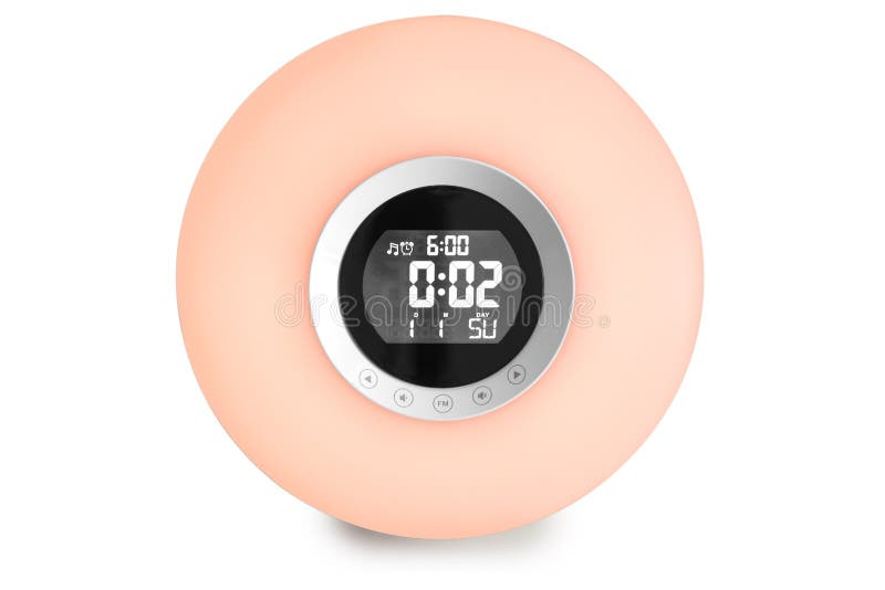 Digital Alarm clock stock image. Image of digital, isolated - 269274661