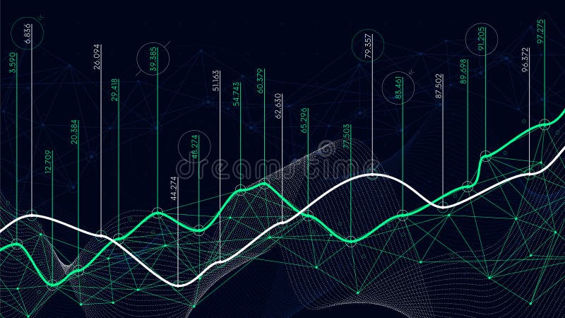 Digital Analytics Data Visualization, Financial Schedule, Vector ... Digital Analytics Data Visualization, Financial Schedule, Vector ...