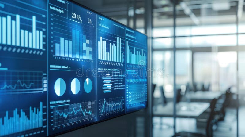 The Digital Analytics Dashboard.AI Generated Image Stock Photo - Image ...