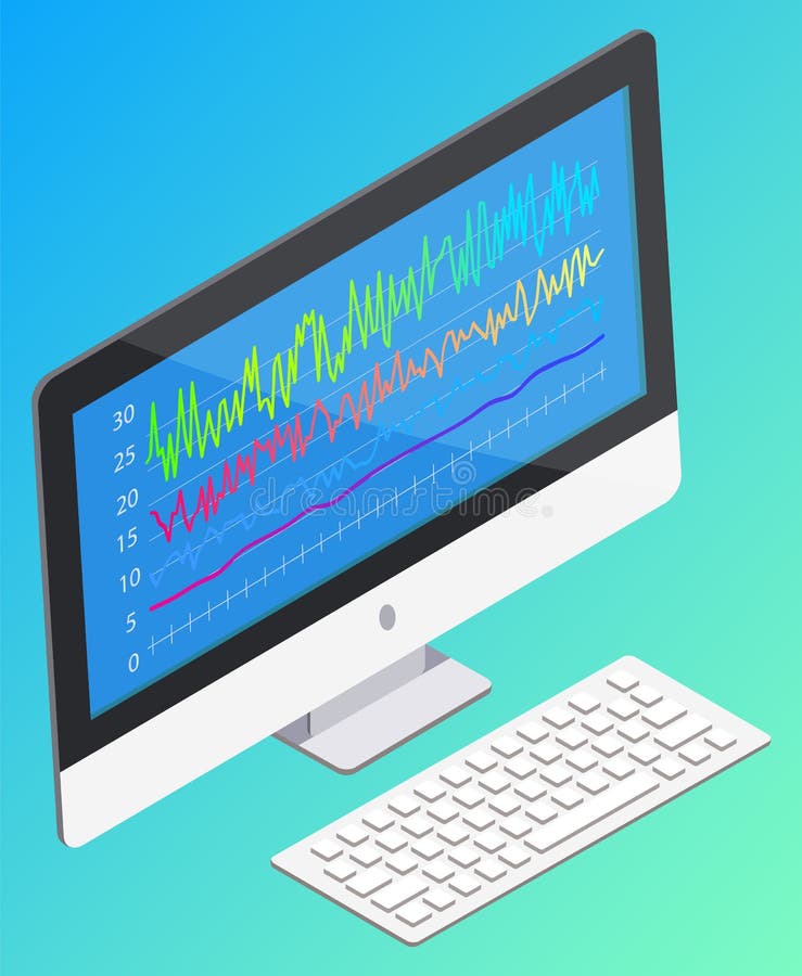 Man Analysis Infographic and Data Stock Vector - Illustration of ...