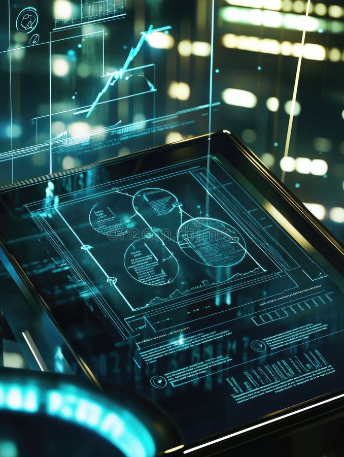 Digital Analytics Tablet stock photo. Image of technology - 362072176