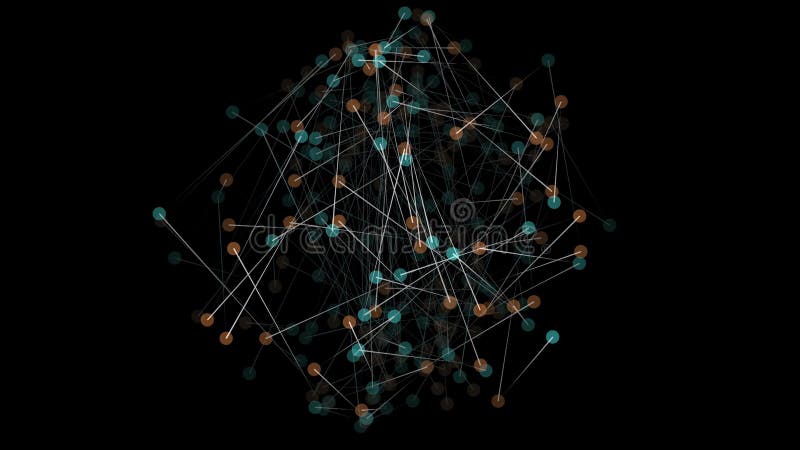 Illuminated Glowing Graphic Element Shape Particles Background Stock ...