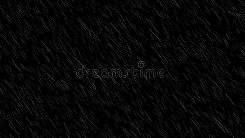 Digital Animated Rain, Strong Wind 4k Overlay Effect Stock Video ...