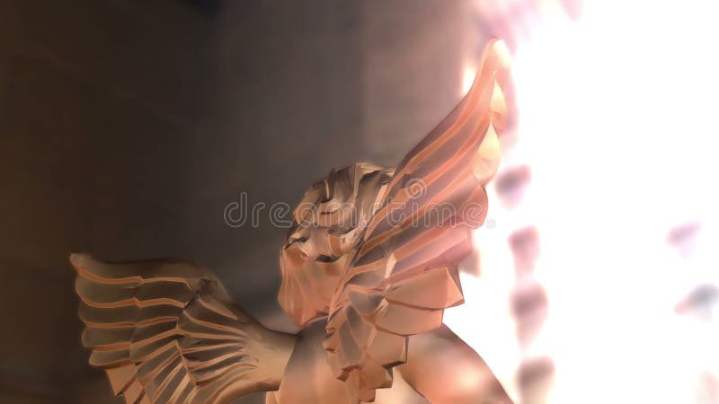 Ghost Goddess Divine Apparition Speaks Green Screen 3D Rendering ...