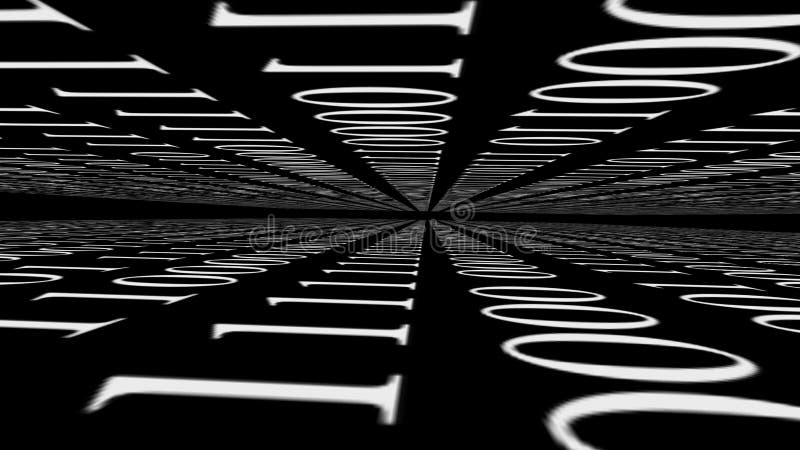 Digital Animation of Binary Codes. Stock Video - Video of display ...