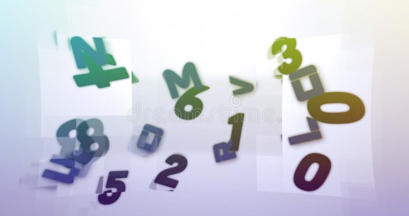 Numbers 1-10 Shapes on Green Screen Background Stock Video - Video of ...