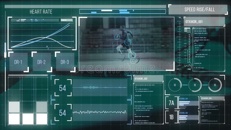 Digital Animation of Digital Interface with Sports Data Processing ...