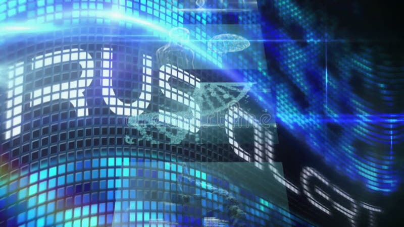 Digital Animation Of Globe With Binary Code Highlighting Cybersecurity