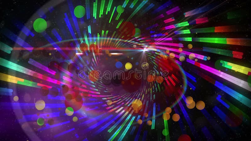 Spinning Bubbles on Black Background Stock Footage - Video of motion ...