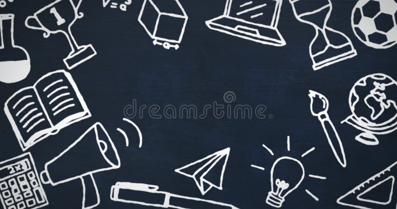 Digital Animation of Multiple Mathematics Concept Icons Against White ... Digital Animation of Multiple Mathematics Concept Icons Against White ...