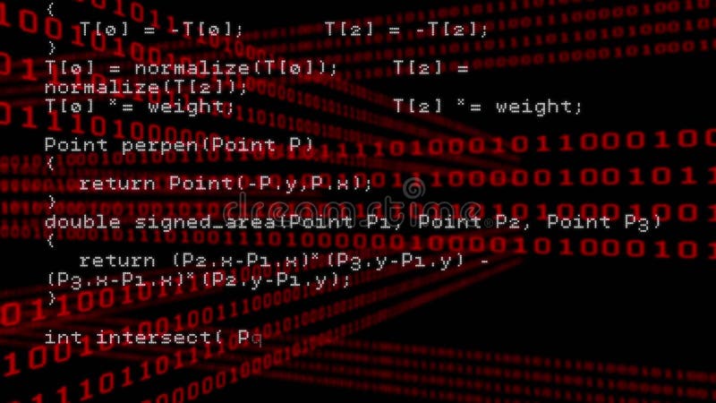 Binary and program codes stock video. Video of code - 147585149