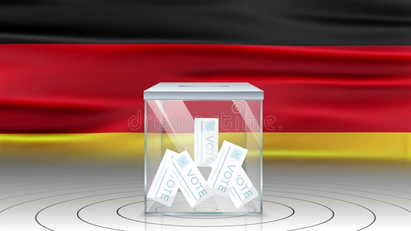 A Digital Animation of a Red Box with Security Elements Inside. Stock ...