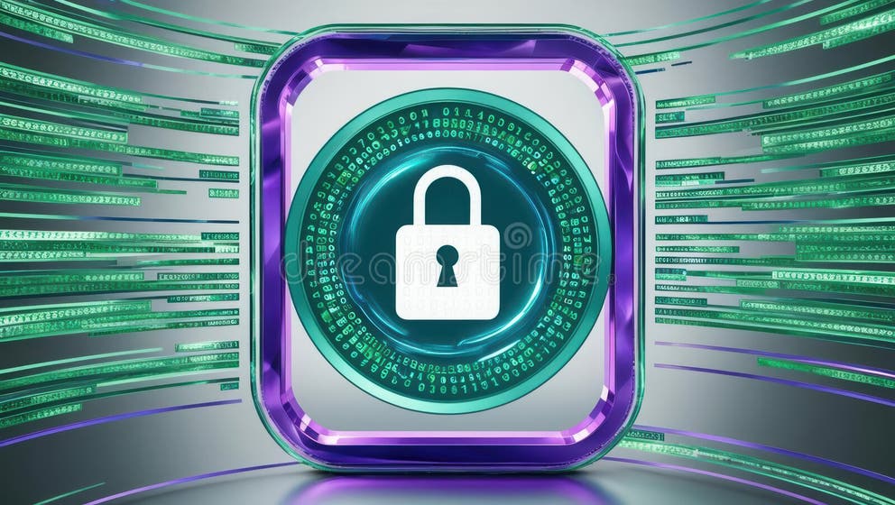 Digital Approval Mark Encased in Protective Layers of Animated ...