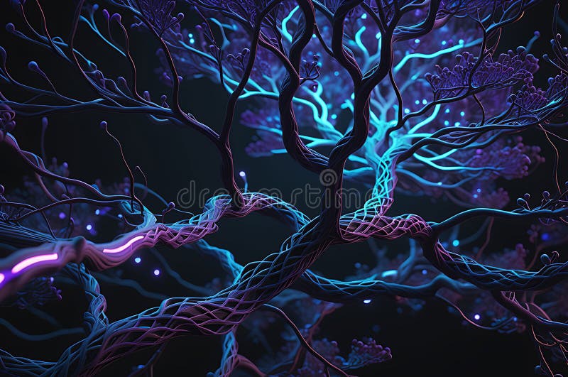 Digital Arbor: Neural Network-Inspired Tree Branches Mimicking ...