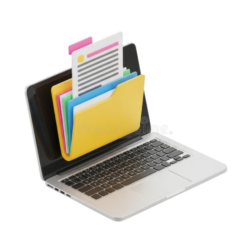 Digital Archive Management System Organizing Files and Documents on a ...