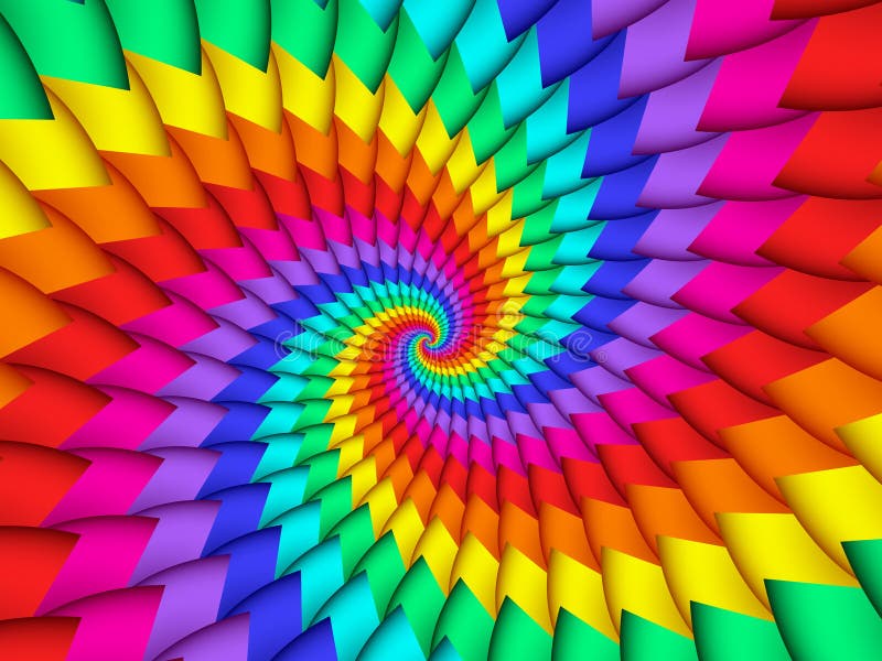 Digital Art Abstract Rainbow Spiral Background Stock Photo - Image of ... Digital Art Abstract Rainbow Spiral Background Stock Photo - Image of ...